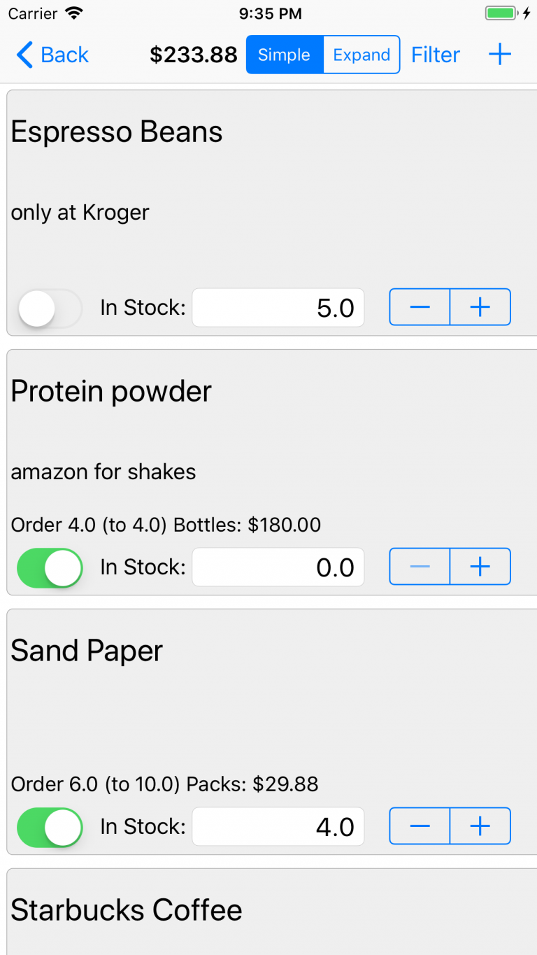Appventory - iOS Inventory App for All - Brainwash Inc.